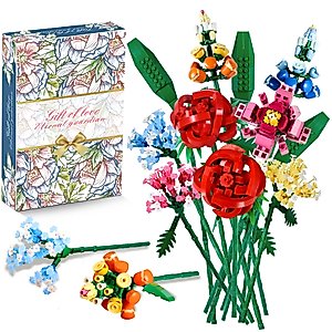 AOKESI Christmas Building Kit for Adults, Building Collection Toys for Kids&Girls, Birthday Anniversary Valentines Gift for Girlfriend Women and Mother (952 PCS)