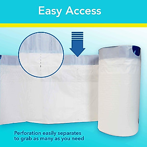 Disposable Potty Liners Pack of 30 Liners - Never Clean A Potty Again - PottyMate Liners with Super Absorbent Pad - Fits Any Standard or Travel Potty - by Cleanis