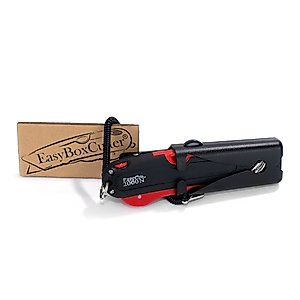 Modern Box Cutter for Home and School Use - High productivity and unique features with 100% guaranttee (2000 Series, Red)
