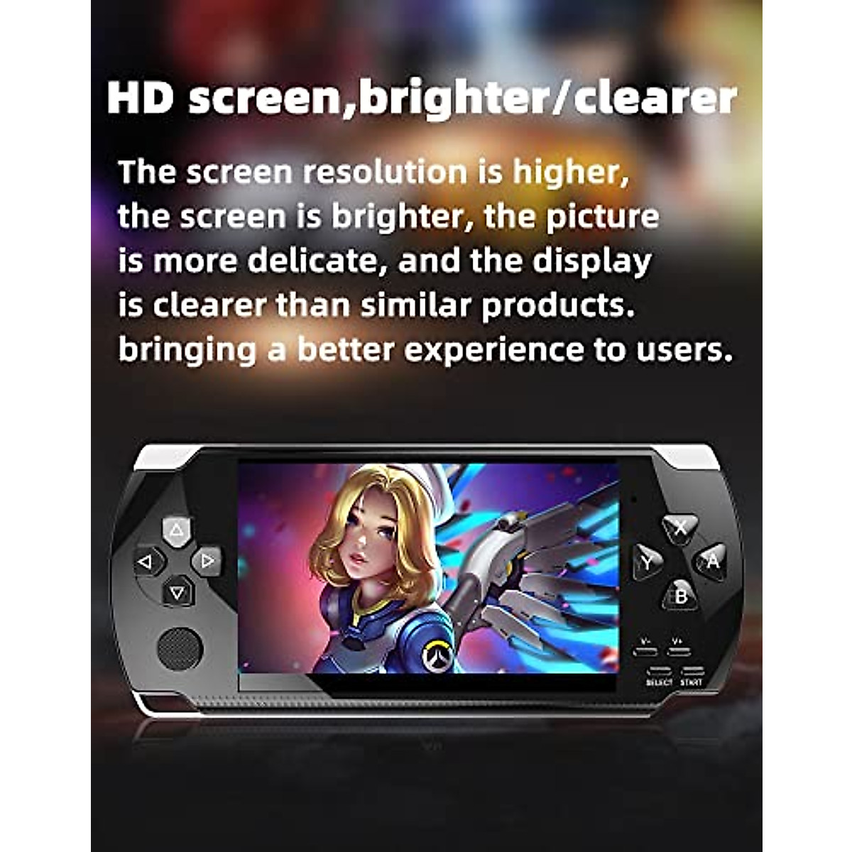 New HD Screen Retro Video Game Console Built-in 2000 Games Handheld Game Console Multiple emulators Portable Game Device Video Music TV Output