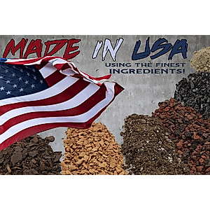 High Drainage Cactus Soil Potting Mix with Mycorrhizal Fungi - 8 Pounds / 4 Quarts of Soil for Succulents and Cactus - Slightly Acidic, Gritty Soil for Healthy Indoor Plants - Spike & Bloom