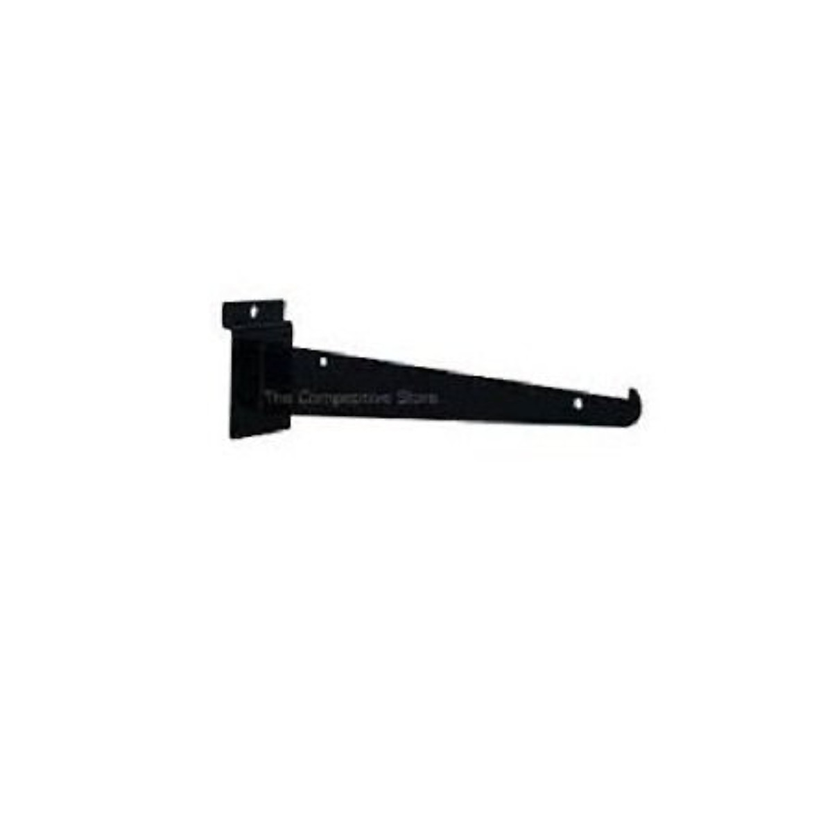 Black Knife Bracket for Shelves 8" by Modern Store Fixtures