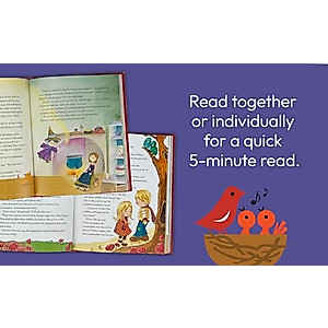 Five-Minute Stories - Over 50 Tales and Fables: Short Nursery Rhymes, Fairy Tales, and Bedtime Collections for Children