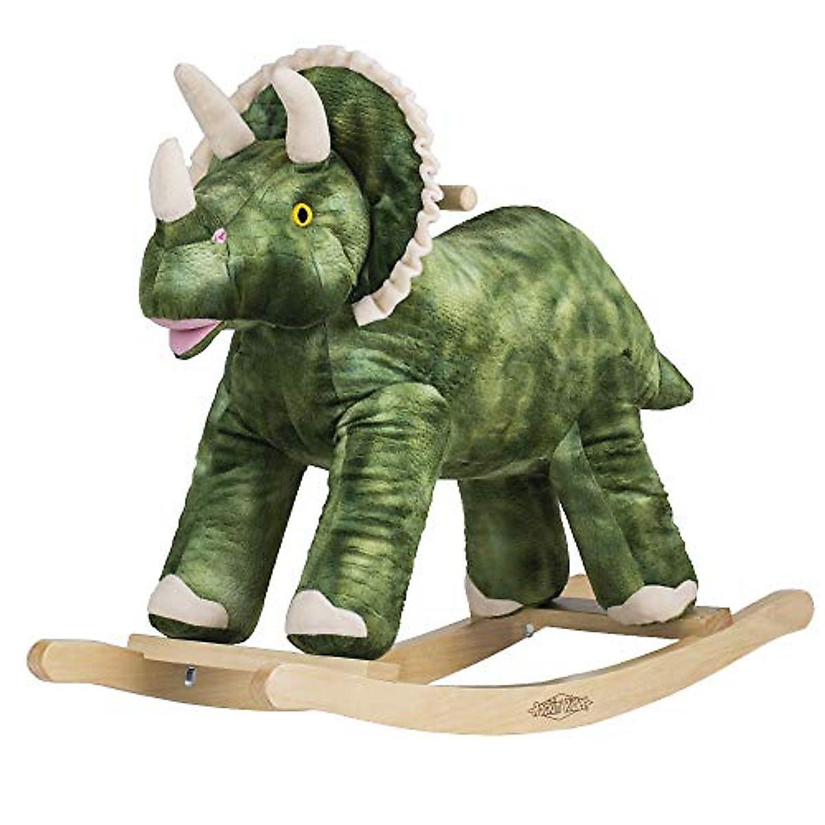 Rockin' Rider Terry The Rocking Triceratops, Green , Large