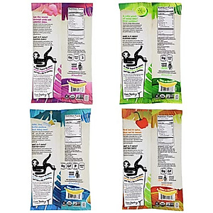 Barnana Organic Plantain Chips - Variety Pack - 5 Ounce, 4 Pack Plantains - Barnana Salty, Crunchy, Thick Sliced Snack - Best Chip For Your Everyday Life - Cooked in Premium Coconut Oil