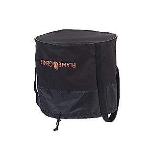 HY-C FG-T Flame Genie Fire Pit Tote, FG-16 or FG-16-SS (17 x 17 x 15 Inches), Black