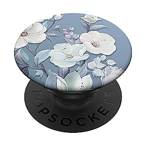 Floral Hibiscus Pattern Phone Popper PopSockets Standard PopGrip