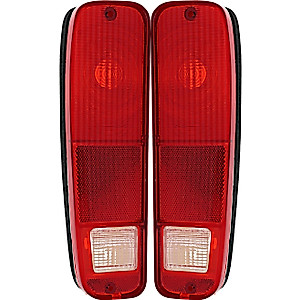For Ford F150 F250 F350 1973 1974 1975 1976 1977 1978 1979/Bronco 1978-1979 Tail Lights Lamps Set Driver and Passenger Side