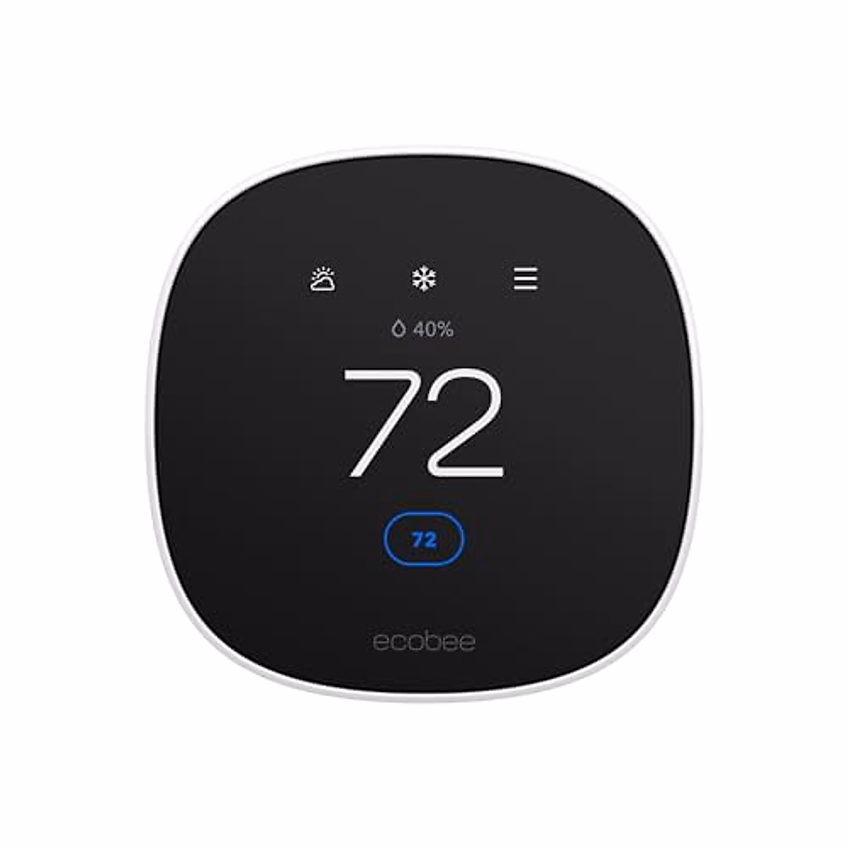 New 2025 ecobee Smart Thermostat Essential - Energy Star Certified programmable Wi-Fi Thermostat - Works with Siri, Alexa, and Google Assistant