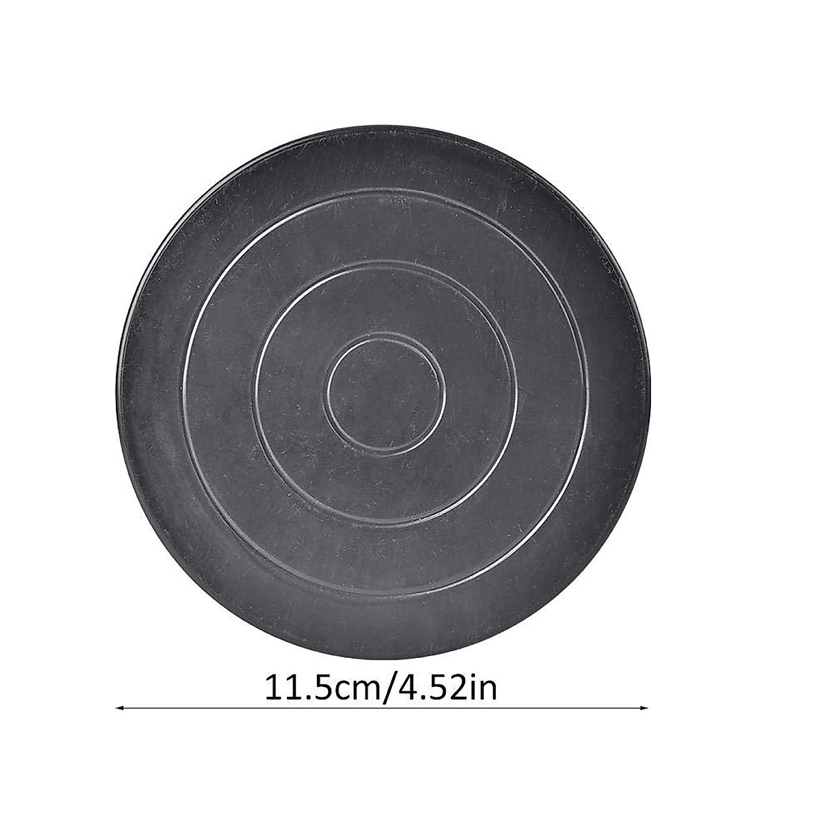 Turntable, 11.5 17.8cm Hand Made Craft Clay Plastic Turntable Ceramic Pottery Sculpture Tool Black Direct Drive Turntable(Diameter 11.5)