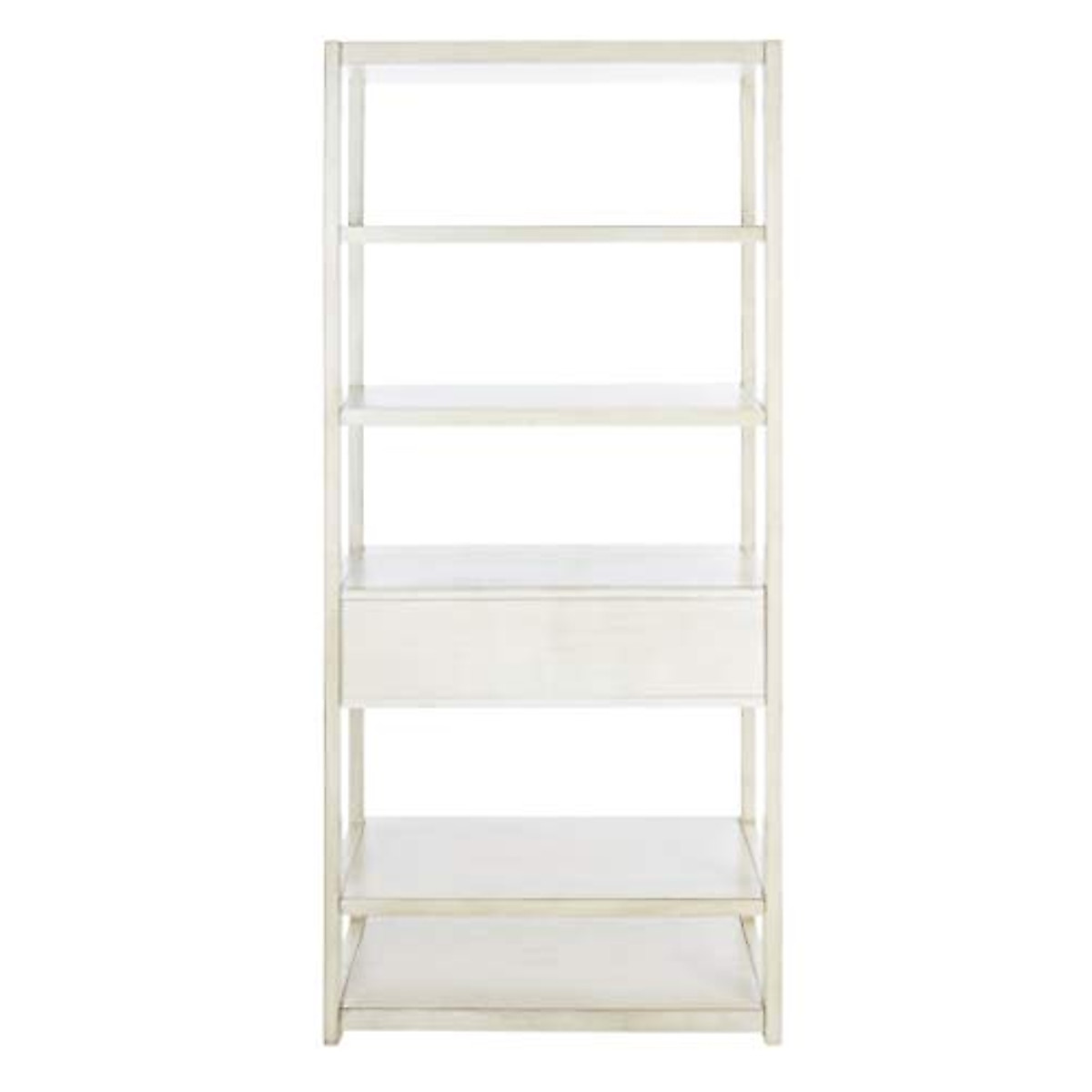 Safavieh Home Collection Johni Antique White and Gold 5-Shelf Storage Etagere