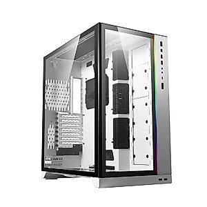 Lian Li O11 Dynamic XL ROG Certified (White) ATX Full Tower Gaming Computer Case (O11D XL-W)