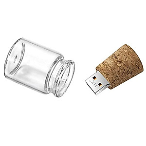 SBR USB Flash Drives , 8GB / 16GB / 32GB / 64GB Waterproof Cute Novelty Silicone USB 2.0 USB Flash Memory Stick Data Storage Pendrive Thumb Drives (64GB, Floating Bottle)