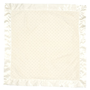 Bearington Baby Swirly Snuggle Blanket (Teal) 28.5" X 28.5"