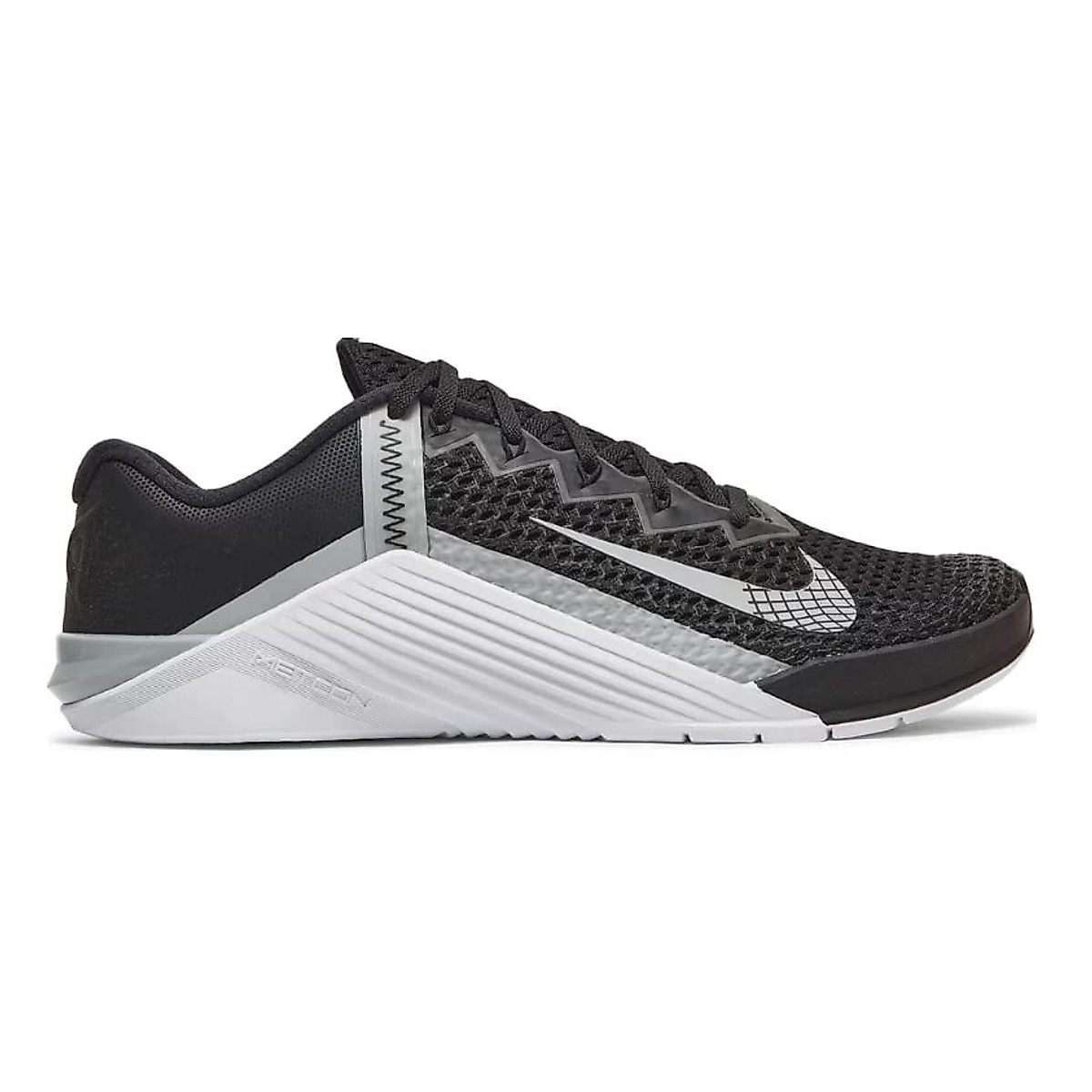 Nike Men's Metcon 6 Shoe, Black/Light Smoke Grey-white, 9
