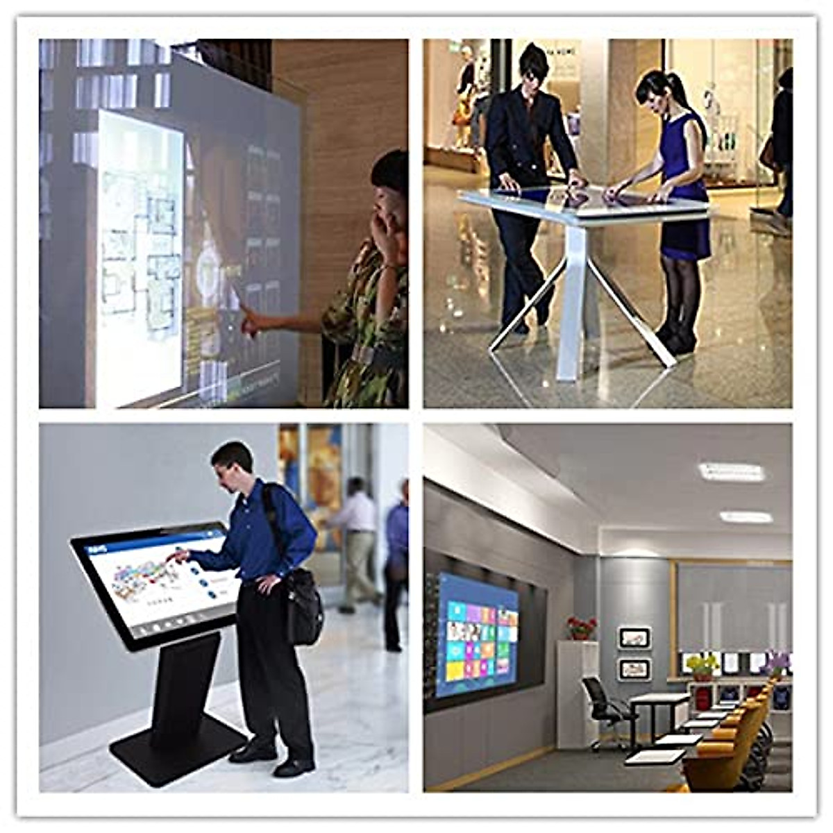 Multi Touch foil Film for 50Inch IR Touch Frame Window Display Capacitive Touch Switch for Interactive Touchscreen