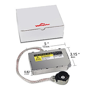 WMPHE Compatible with Headlight Ballast with Ignitor Toyota Prius, Avalon, Sienna, Lexus ES300, ES330, LS430, Lincoln Aviator HID Ballast Replaces 81107-2D020, 85967-0E020, DDLT002, KDLT002