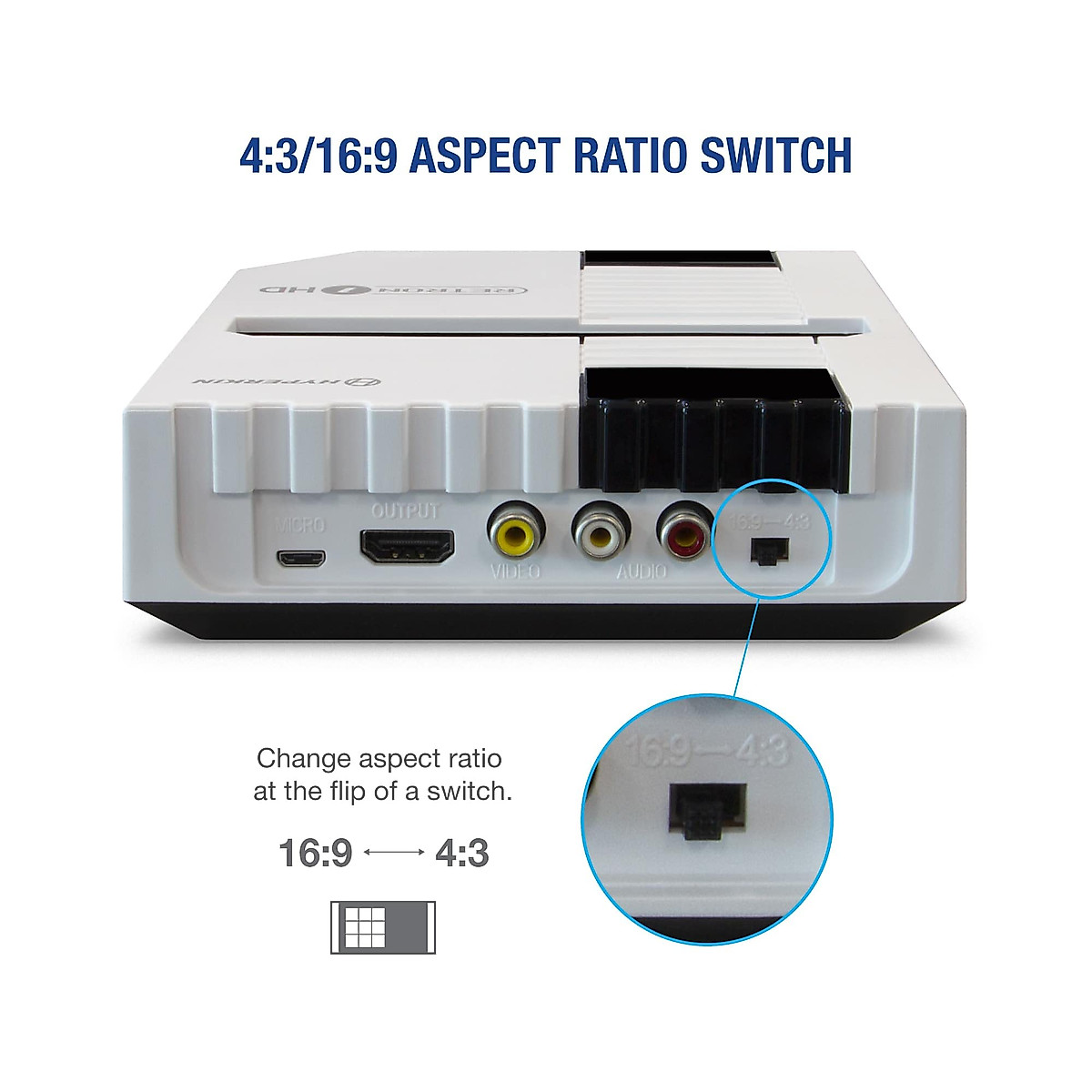 Hyperkin RetroN 1 HD Gaming Console for NES (White)