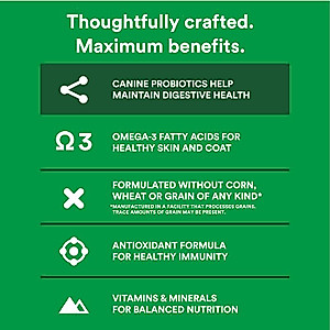 WholeHearted Grain Free All Life Stages Lamb and Lentil Formula Dry Dog Food 40 lbs.