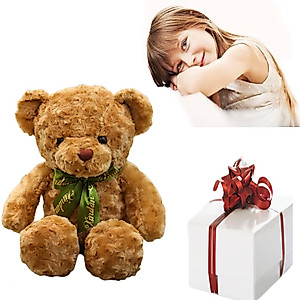 CHELEI2019 11.8" Brown Teddy Bear Stuffed Animal,Cute Soft Teddy Bear Plush,Gifts for Kids