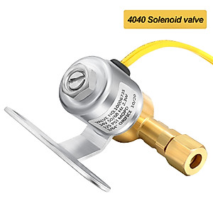 Humidifier Valve 4040 Solenoid Valve Brass Air Valve Compatible with Aprilaire Fit for 400 500 600 700 Humidifier 24 Volt