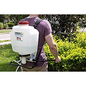 Mosquito Magician 1 Gallon Liquid Concentrate with a 15L Pump Up Backpack Sprayer - User-Friendly - Ideal for Yards, Lawns, Patios - Kills Mosquitoes, Fleas, Fire Ants - with 6 Natural Essential Oils