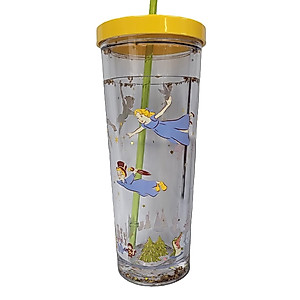 Disney Parks Peter Pan 9-inch Tumbler with Straw