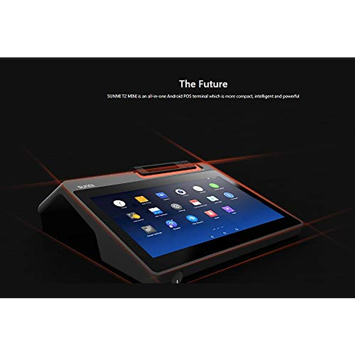 SUNMI T2mini Wireless Bluetooth Cash Register Printing Integrated Touch Screen Ordering Machine 80mm Small Ticket Printer T2 Mini