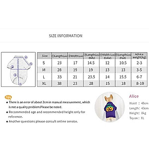 Sweaters Dog Winter Warm Clothes - Halloween Dog Sweater Soft Comfortable Pet Clothes Holiday Party for Cat and Puppy