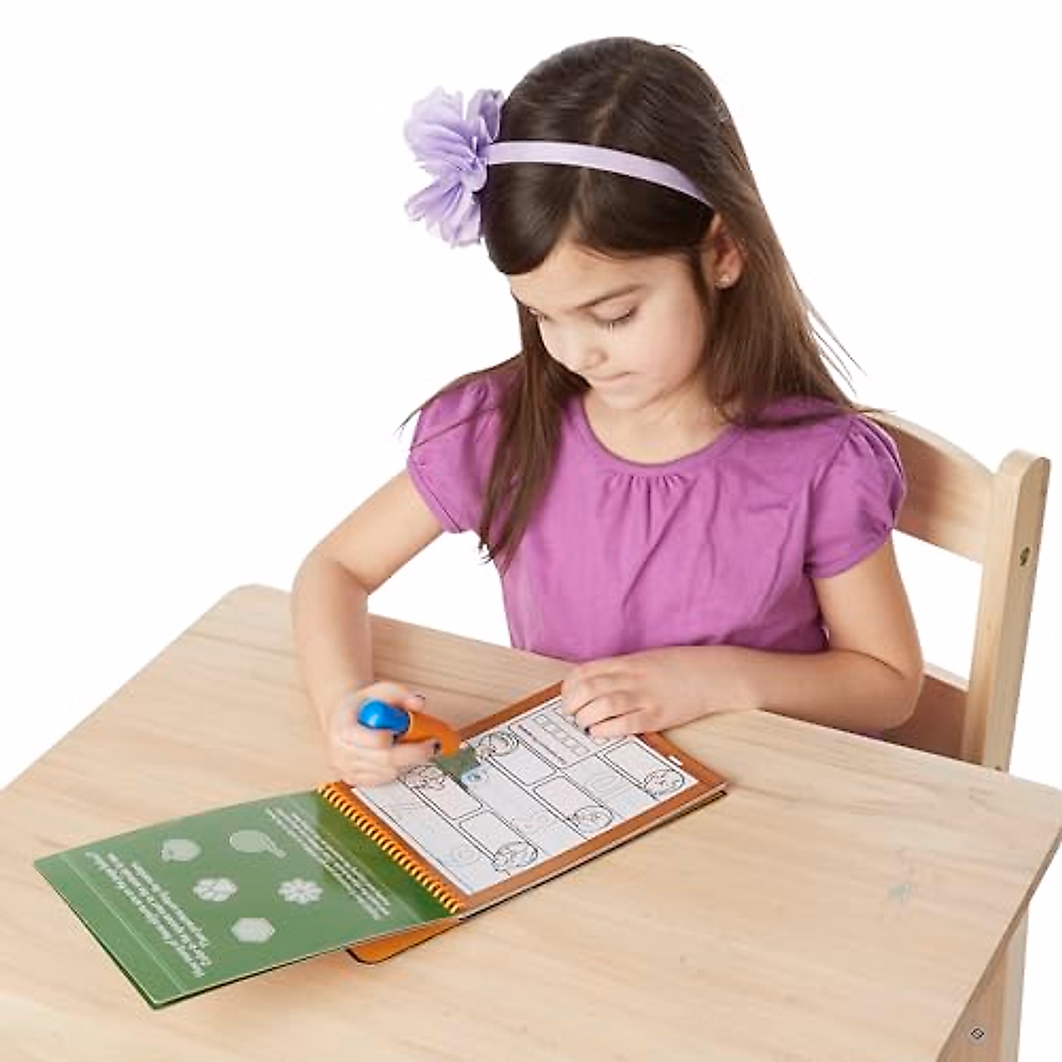 Melissa & Doug On the Go Water Wow! Reusable Water-Reveal Activity Pad - Numbers - FSC Certified
