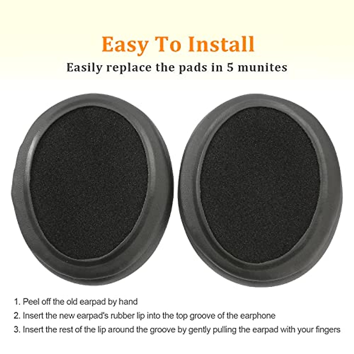 A20 Ear Pads Comfort Gel A20 Ear Cushion Upgrade Aviation Headset Parts Good Seal Earcups Accessories Replacement for Bose A20 Aviation/Aviation Headset X/A10 Headphones