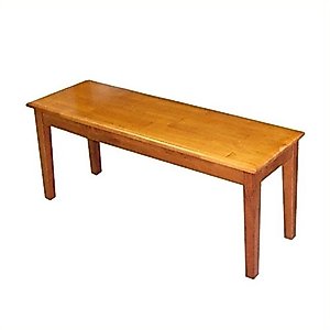 BOWERY HILL Wood Dining Bench in Oak