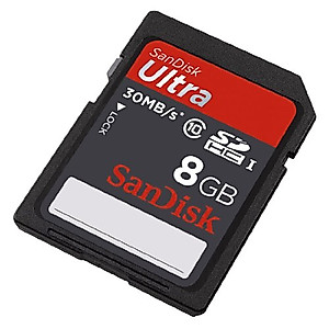 SDSDU-008G-U46 SanDisk Ultra 8GB SDHC Class 10/UHS-1 Flash Memory Card