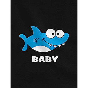 Big Brother Little Brother Outfits Shark Matching Gifts for Siblings Set Brother Gray 3T / Baby Gray 12M (6-12M)