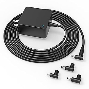 Charger for Asus Laptop, (Safety Certified by UL), Round Power Connector, 65W, 45W, 33W