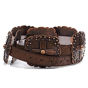Angel Ranch 1" Brown Ladies' Fashion Belt