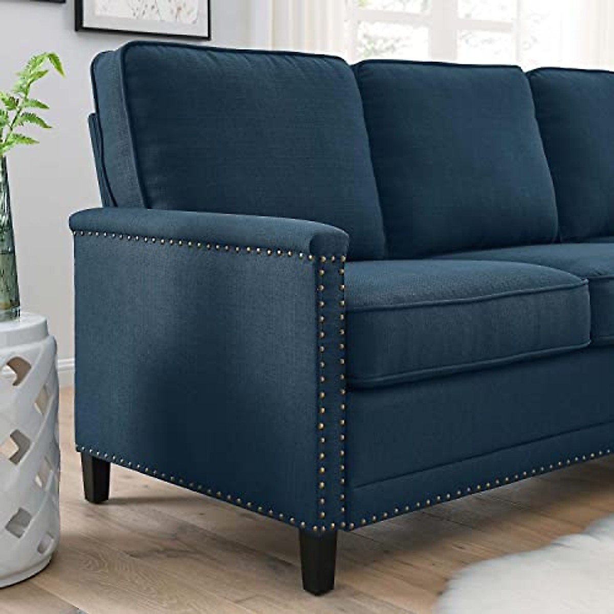 Modway Ashton Sectional, Azure