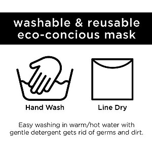 ABG Accessories Girls 3-Pack Kids Face Mask and Hand Sanitizer Holder Keychain (Flip Cap Reusable Empty Bottles) Age3-7, Unicorn Design, 6 Piece Set