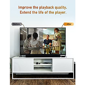 Arsvita CD Laser Lens Cleaner Disc Cleaning Set for CD/VCD/DVD Player, Not Compatible for Bose Player, Safe and Effective