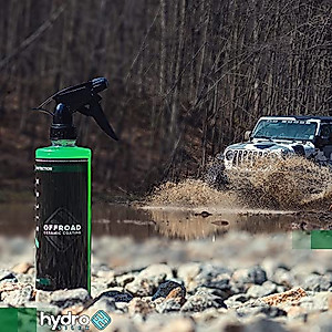 HydroSilex Offroad Car Ceramic Coating - Protective Ceramic Detail Spray for Off Roading SUV, ATV, UTV, Dirt Bike, 4 Wheeler - Hydrophobic Car Care Products That Provide 6 Months of Protection 16 oz