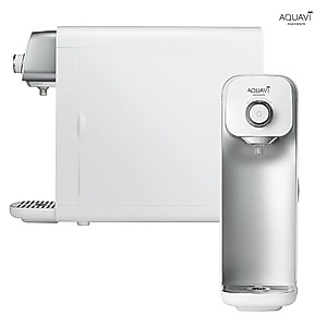 8 inch AQUAVI Twist RO Activated Carbon Post-Filter, Water Filter for Reverse Osmosis RO System Quick Connect Replacement