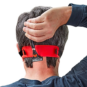 Quality Time Neck Hair Guide SuPremium - A Neckline Template for Shaving and Keeping a Straight or Curved Neck Hairline; a Line Up Stencil for Neckline Haircuts, Do-it-Yourself Made in USA