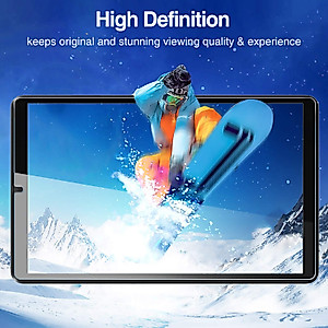 [2 Pack] ProCase Screen Protector for Lenovo Tab M8 4th Gen/ M8 3rd Gen/ M8 HD 2nd Gen/ M8 FHD, Tempered Glass Screen Film Guard for Lenovo Tab M8