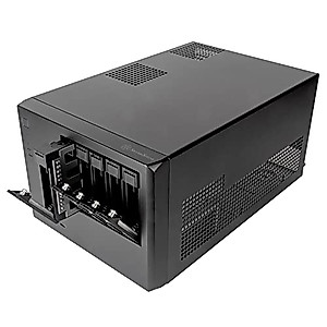 SilverStone Technology CS351 5-Bay SAS-12G / SATA-6G hot-swappable high Performance NAS Chassis, SST-CS351B