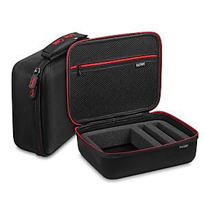 Keten Carry Case for SNES Classic Mini, Deluxe Travel Carrying Case Perfect Protection for Super Nintendo NES Classic Mini Console (2017), Fits for 2 Controllers and HDMI Cable Controller