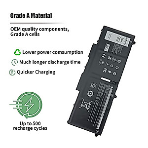 INTIFO 58Wh 07KRV Laptop Battery Compatible with Dell Latitude 5330 5430 5530 Precision 3570 Series Notebook 0H4PVC H4PVC Y86WG 0Y86WG M69D0 08WRCR 078FWY [15.2V 3625mAh 4-Cell]