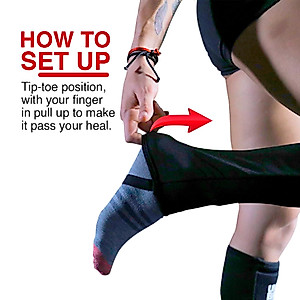 UNBROKENSHOP Cross Fit Shin Guard Calf Compression Sleeve 7mm, Weightlifting, Deadlift, Rope Climb, Box Jumps A Pair (S/M)