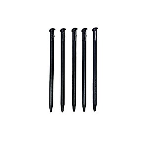 New 3DS Stylus Pen, Replacement Stylus Compatible with, New Nintendo 3DS Special Edition Versions (not XL) Stylus Pen [5 Pack] (Black)
