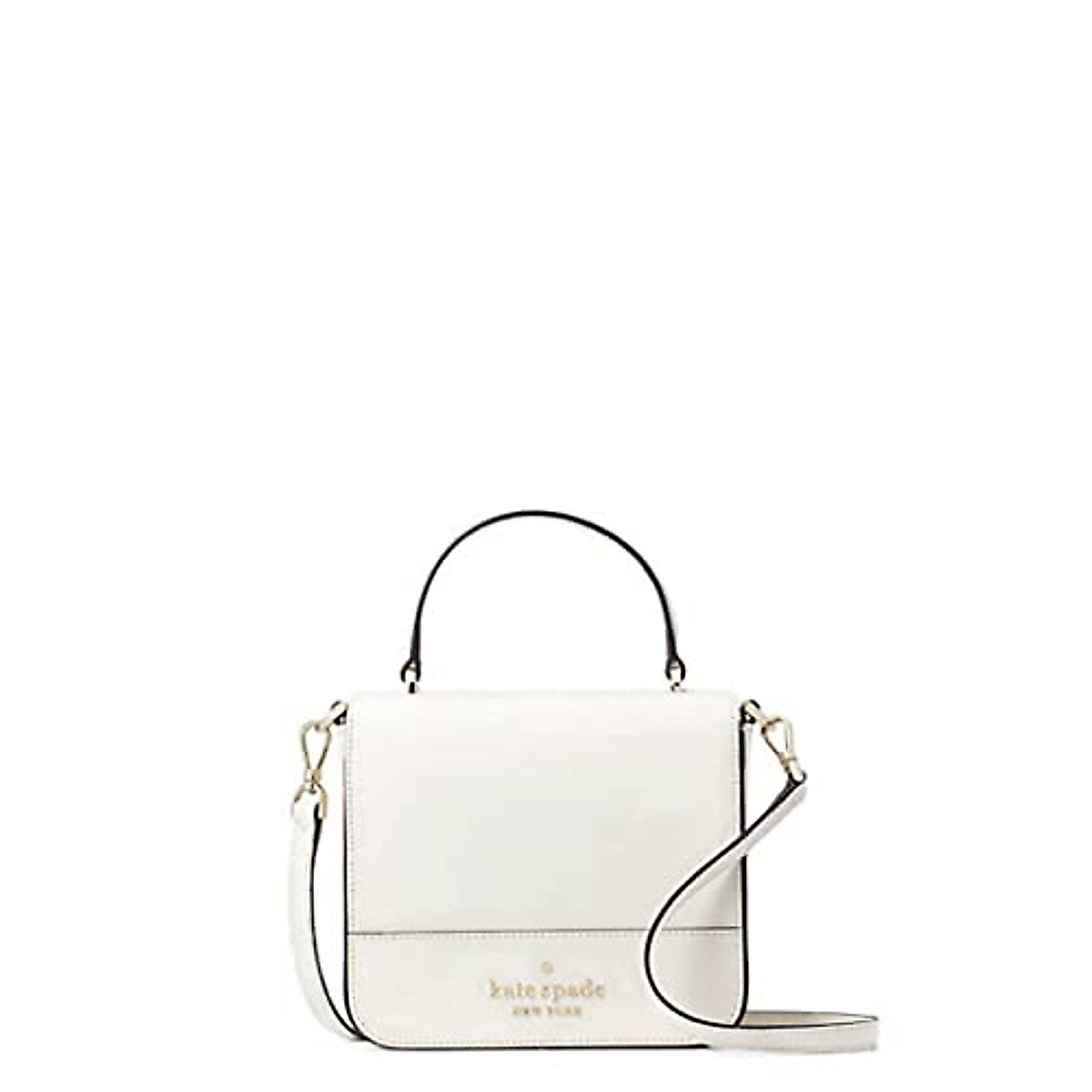 Kate Spade New York Staci Square Crossbody (Parchment)