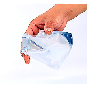 50 Pieces Resealable Smell Proof Bags Foil Pouch Bag, Used to store and pack party food, jewelry, lip gloss, eyelashes, party supplies, candy (Holographic Color,(Small: 3 x 4 Inch and 4 x 6 Inch)